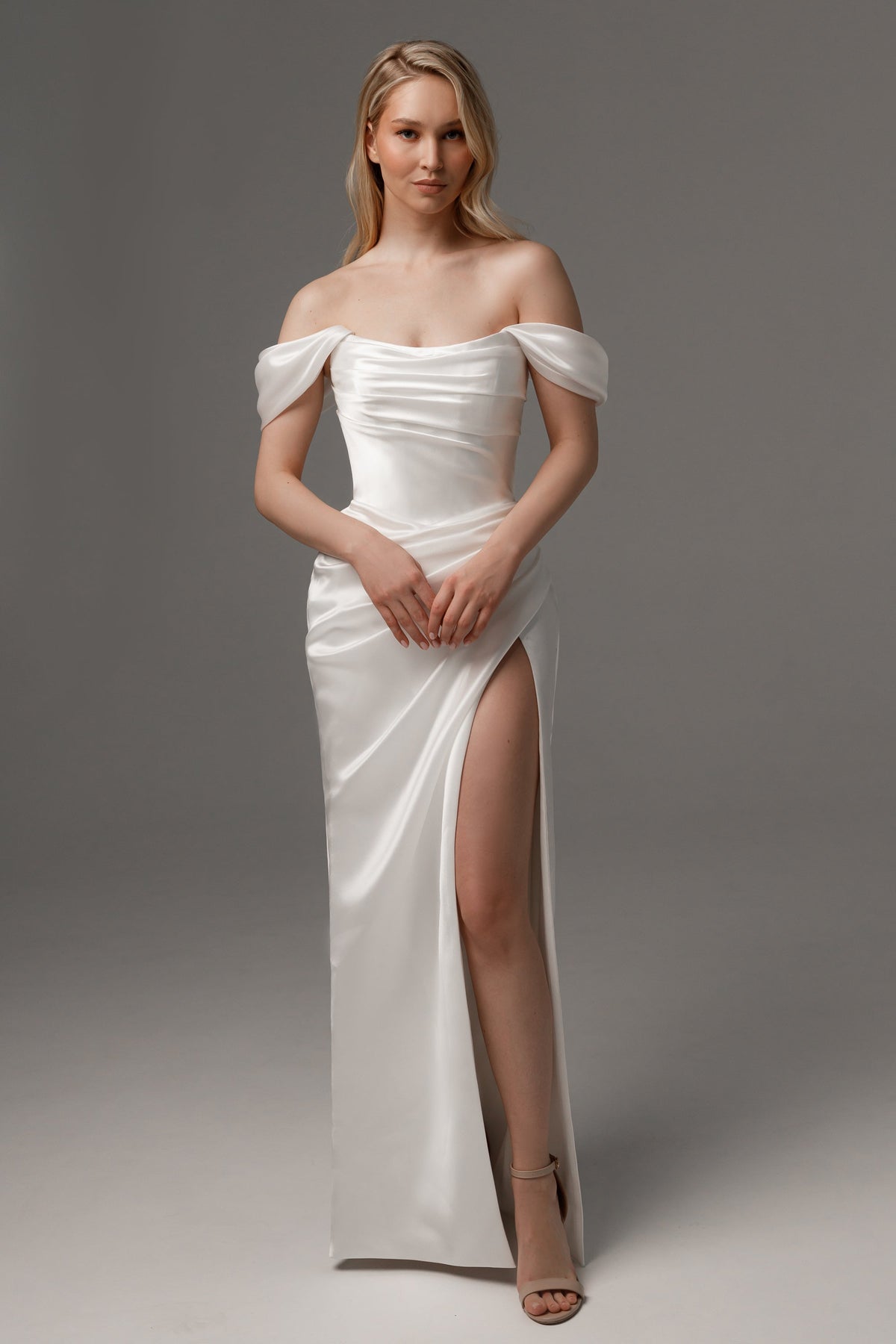 Basque Waist Wedding Dress & Gowns | Olivia Bottega