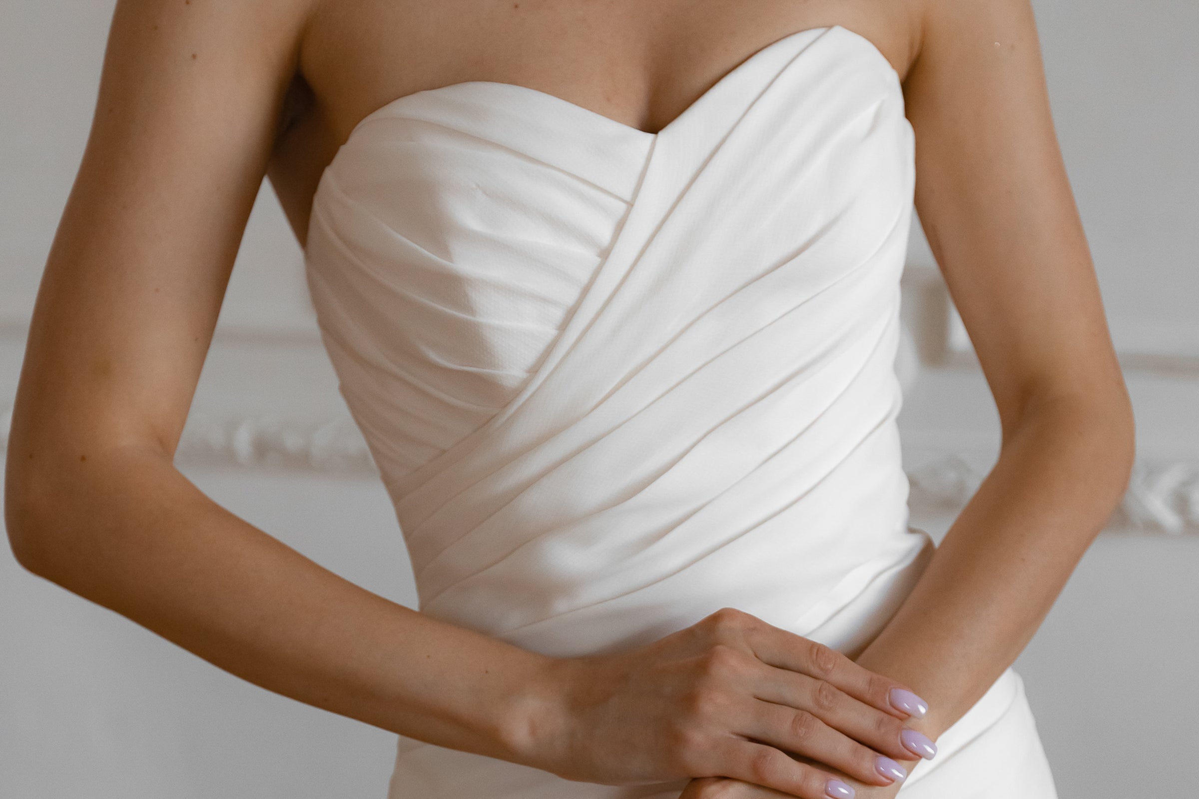 Organza Wedding Dress Audrey Mini – Olivia Bottega