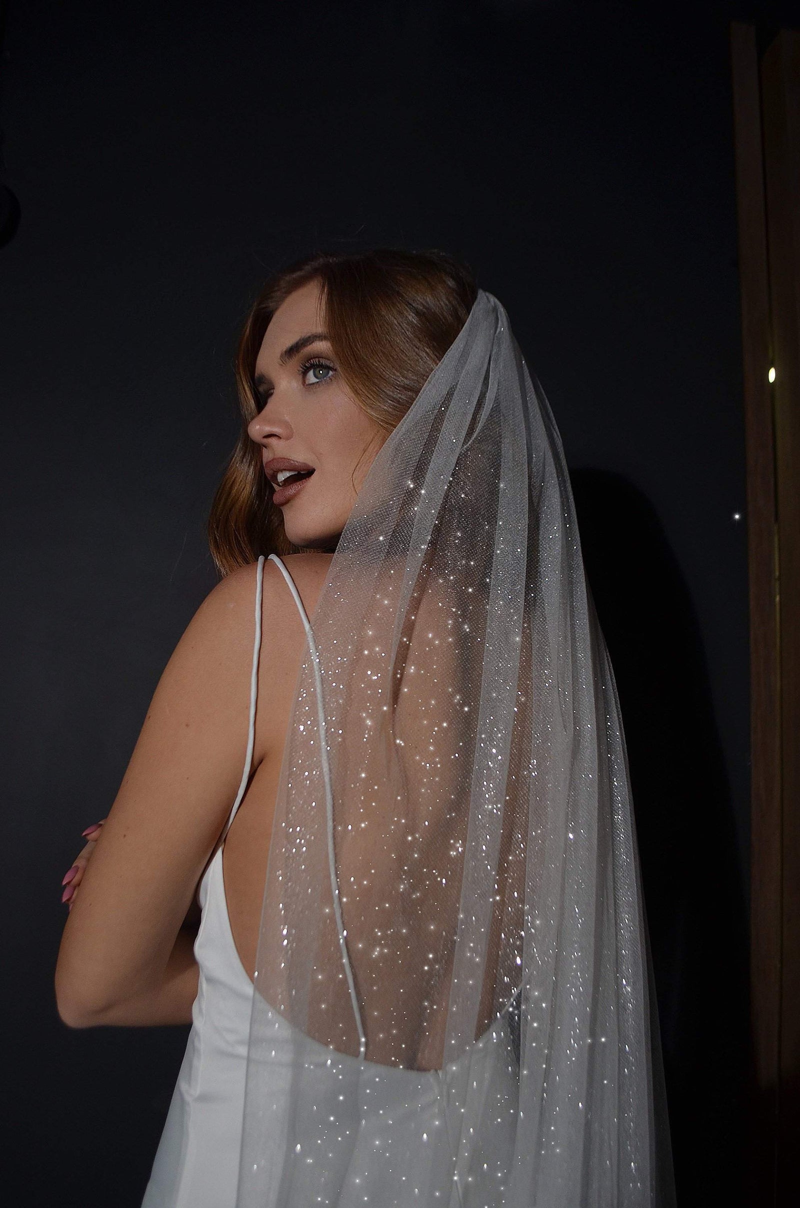 Wedding Veils | Long & Short Bridal Veils | Sparkly Veils for Wedding ...