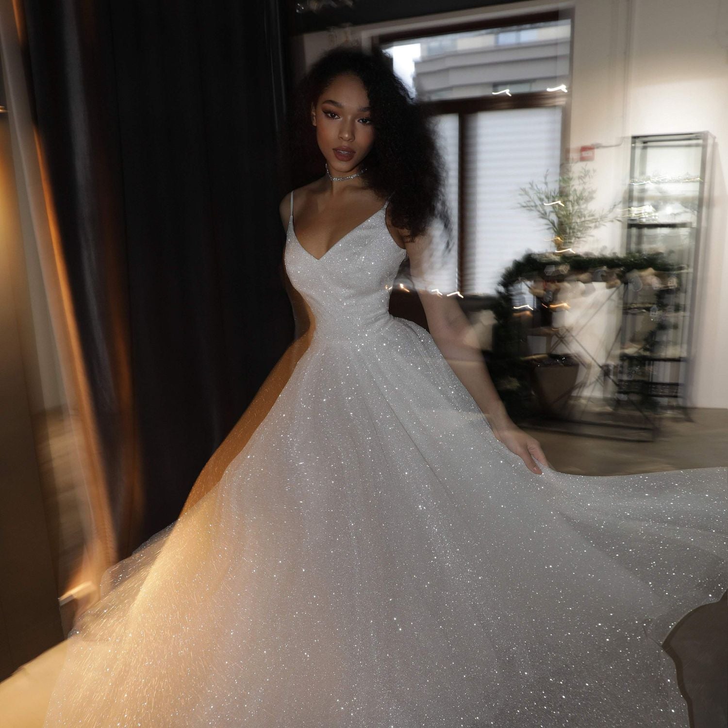 Organza Wedding Dress Audrey Mini – Olivia Bottega