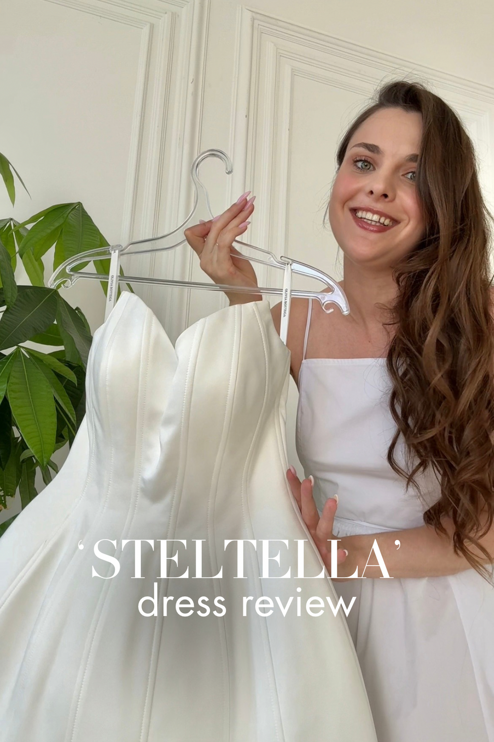 Extra Convertible Wedding Dress Steltella (Basic dress + bolero + bow ...